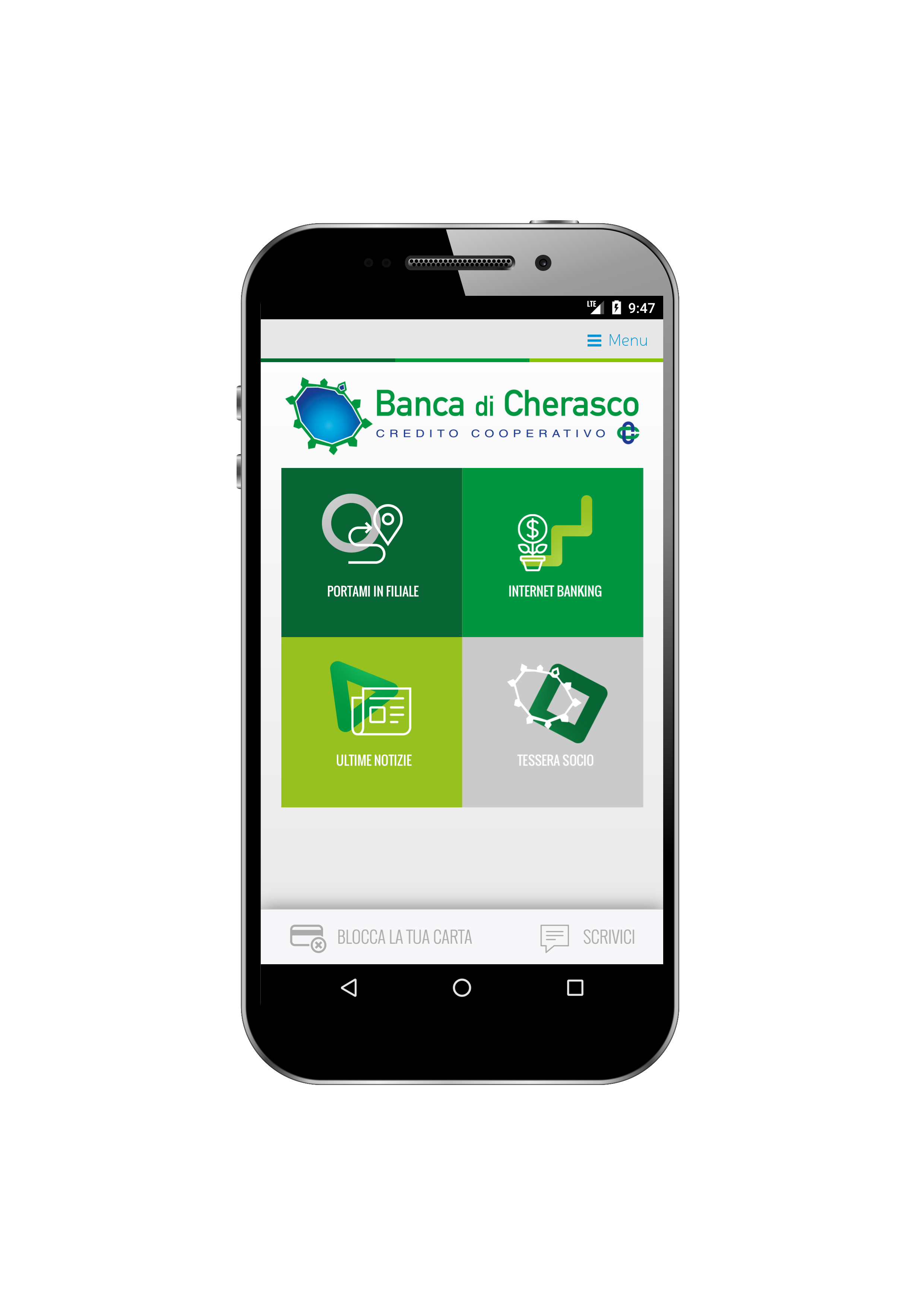 Scarica la nuova App BCC Cherasco! - Banca di Cherasco